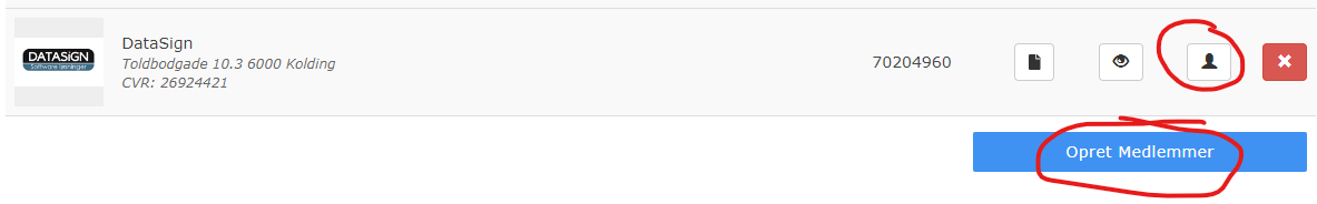 Hvordan tilføjer jeg flere medarbejdere til en virksomhed? - DataSign A/S